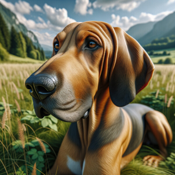 Learn more about the Hanoverian Scenthound Dog breed. Comprehensive and ...