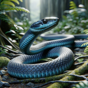 Vietnamese Blue Beauty Rat Snake Snakes for Rehome near me | PetCurious